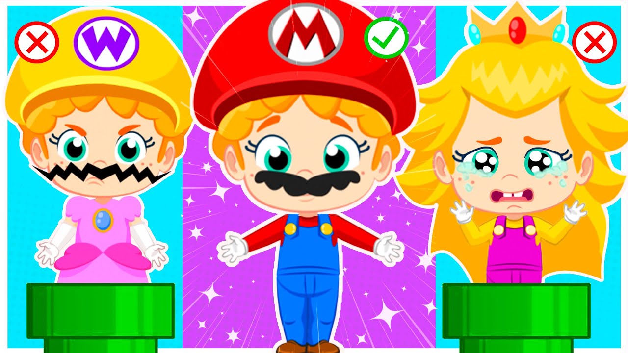 Nuevo vídeo ¡Disfrázate de Mario Bros!🌟Groovy juega a vestir a Phoebe ...