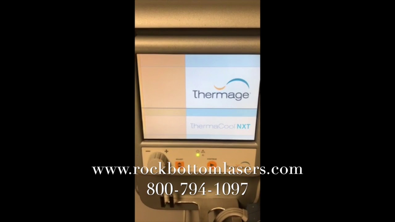 2007 Solta Thermage NXT Laser For Sale - YouTube