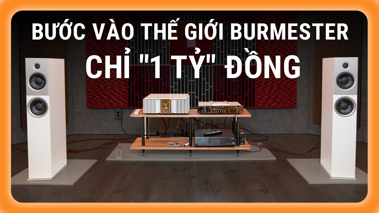 Đôi loa B18, amp 032 và CD 061 - Cánh cửa đến với thế giới âm thanh hi-end sang trọng của ...