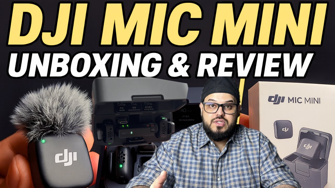 DJI Mic Mini | GAME CHANGER for YouTubers | BEST MIC OF 2025 | Small ...