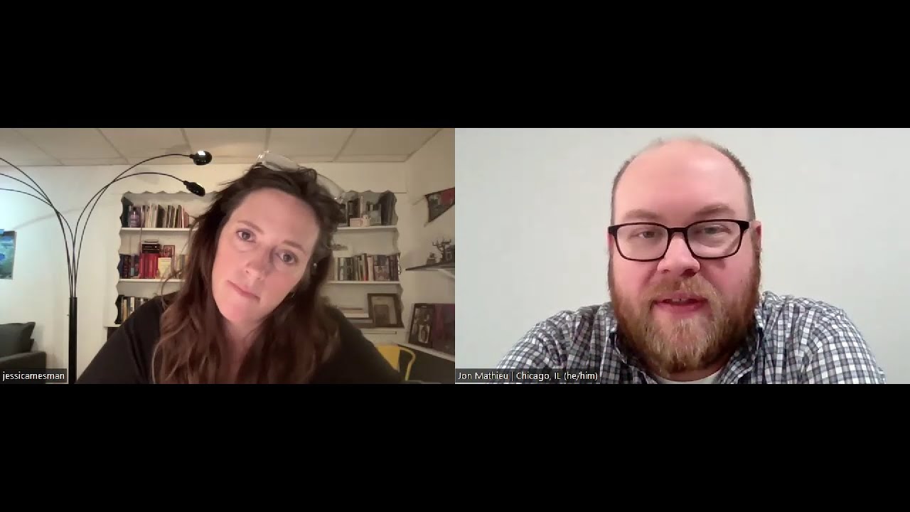 Jessica Mesman on horror films as therapy - YouTube