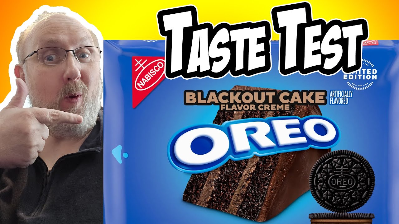 Blackout Cake Oreos Taste Test - YouTube