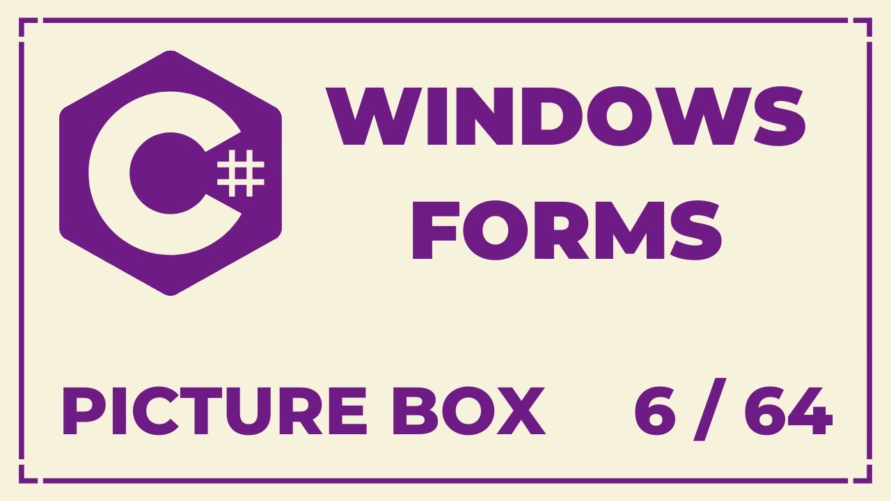 C# Windows Forms Dersleri | Picture Box | Ders 6 - YouTube