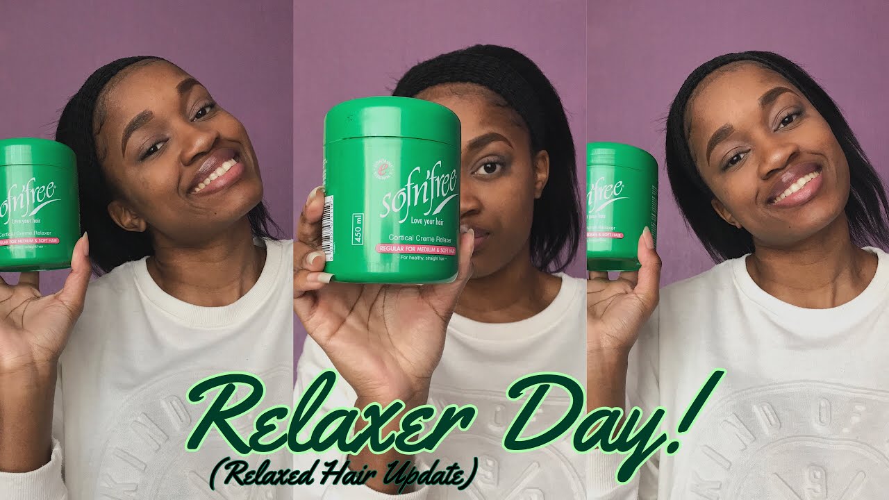 First Relaxer After A 4 Month Stretch + Products I Use On My Relaxed ...