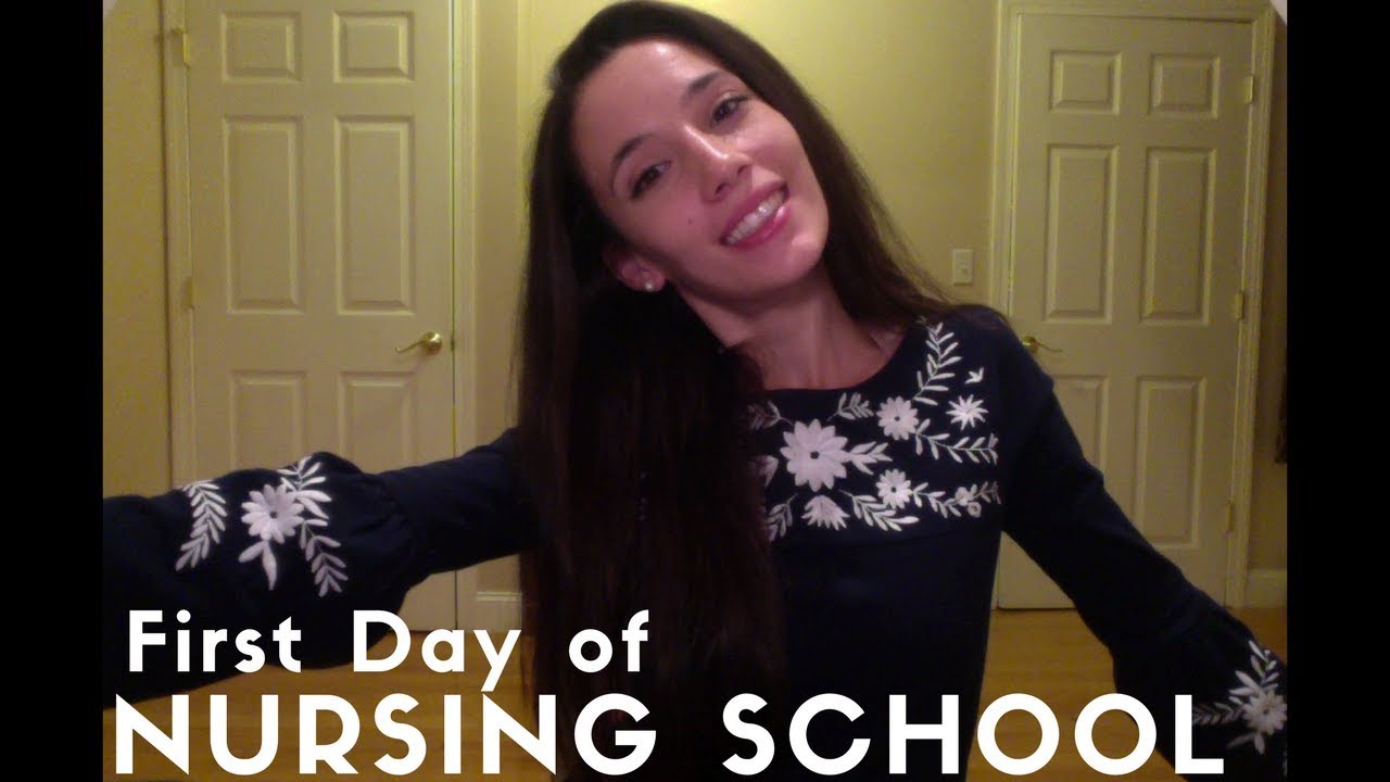 What to expect on the FIRST DAY of Nursing school - YouTube