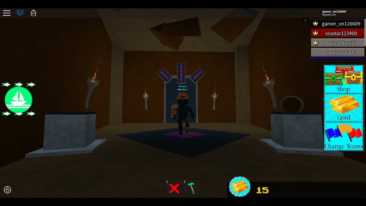 Hidden BOSS in Build A Boat For Treasure (black team) - YouTube