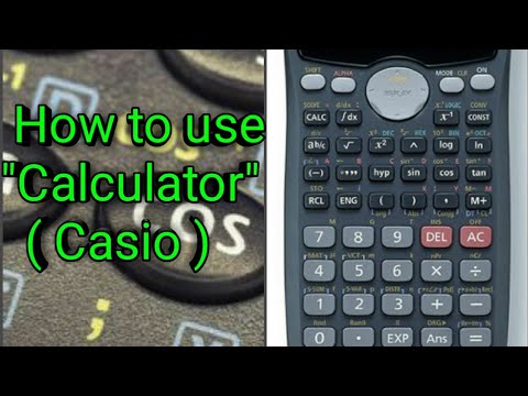 How to use Calculator ( Casio ) - YouTube