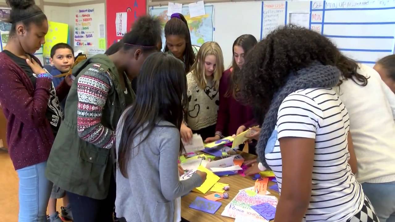 Montera Middle School - Kindness Letters - YouTube