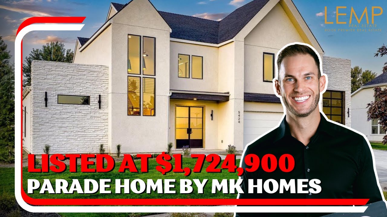 Luxury Home in Eagle Idaho | Parade of Homes by MK Custom Homes - YouTube