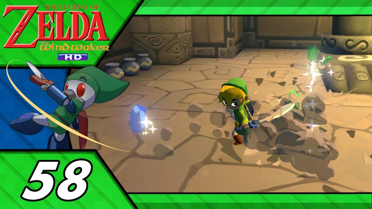The Legend of Zelda: The Wind Waker HD #58- One Statue Down - YouTube