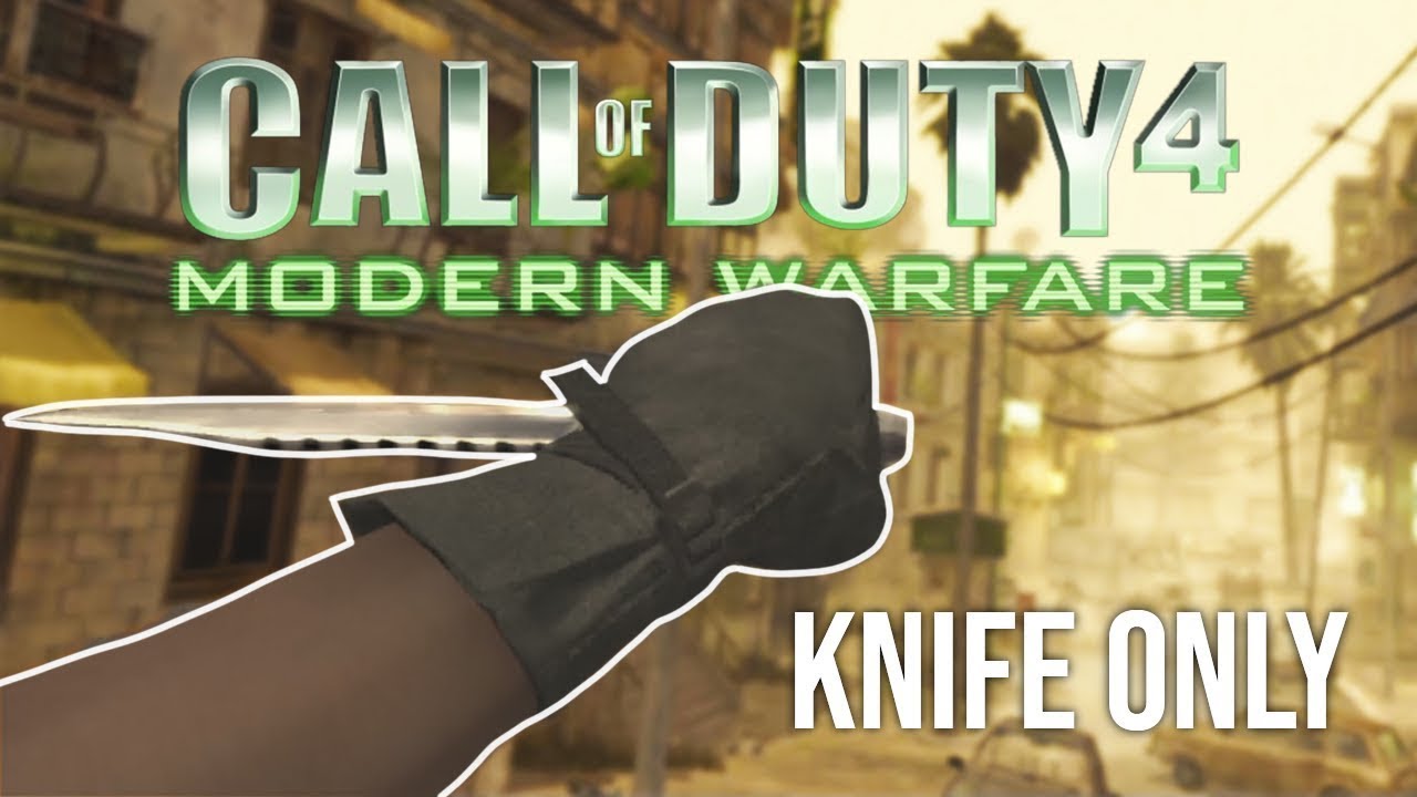 COD4 Knife: Random Clips - YouTube