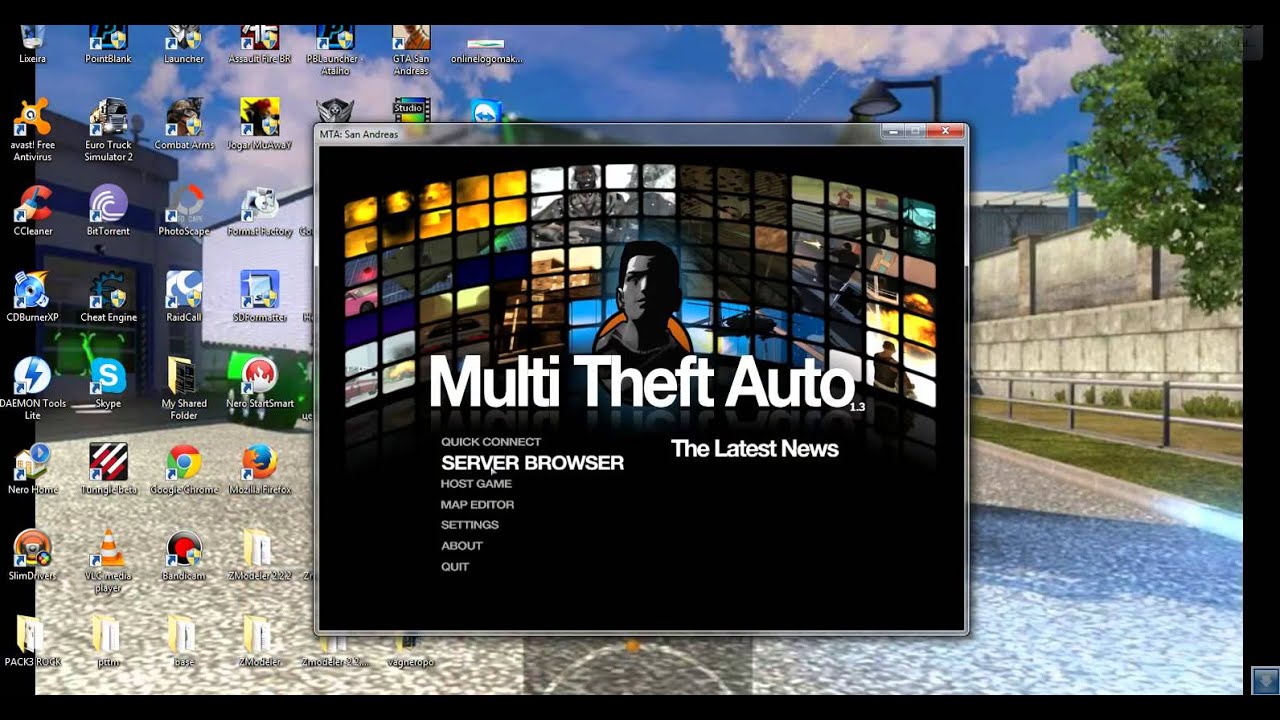 COMO JOGAR O MTA SERVE BRASILEIRO - YouTube