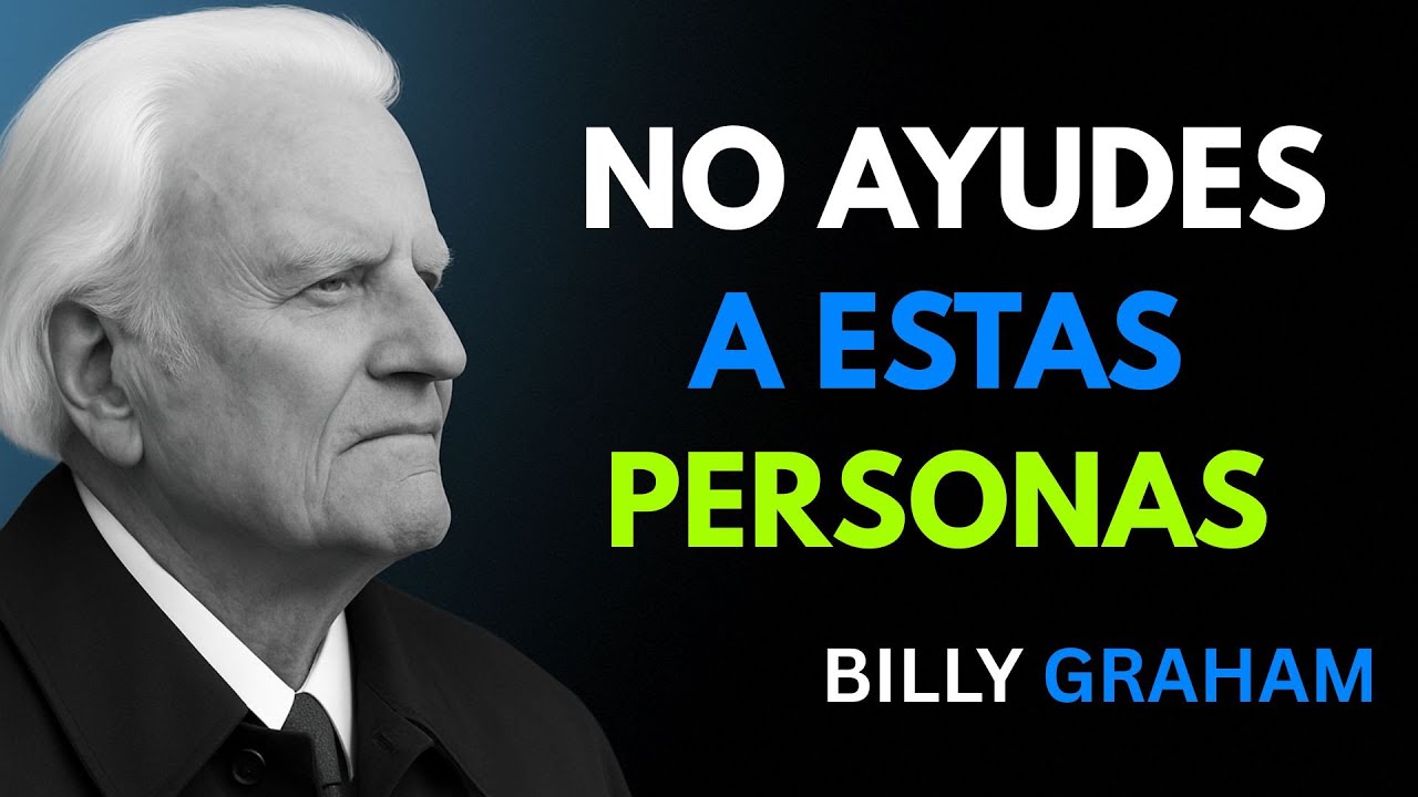 NO AYUDES A ESTAS PERSONAS – Billy Graham (Spanish Motivational Speech ...