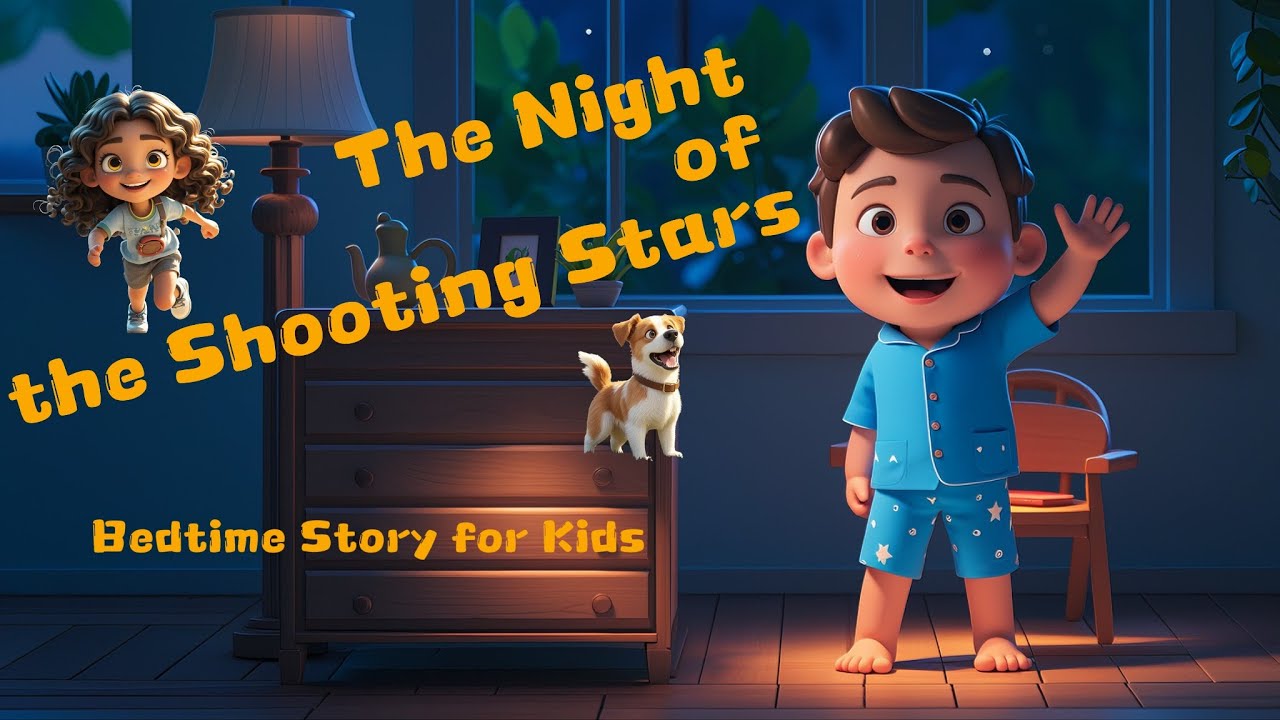 The Night of the Shooting Stars | Bedtime Story for Kids 🌙 | Nighty ...