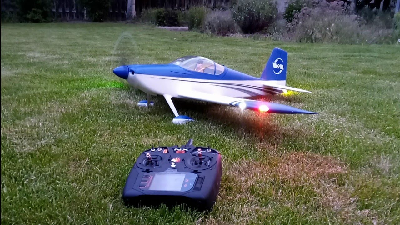RC Airplane Eflite RV-7: Ground TEST! (She's A Beauty!) - YouTube