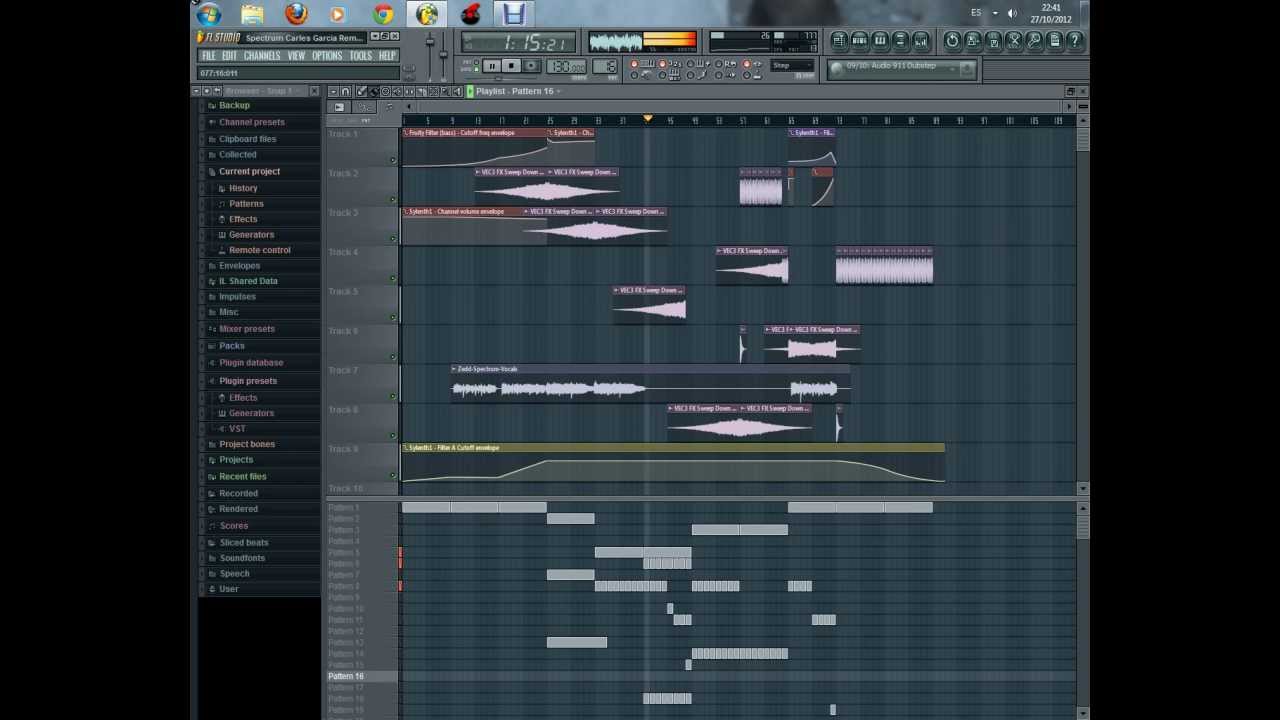 Fl Studio Remake (FLP) Zedd - Spectrum - YouTube