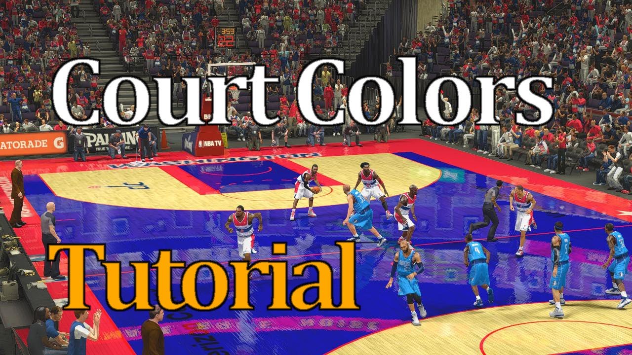 NBA 2K PC Tutorials - Hex Editing Court Colors - YouTube