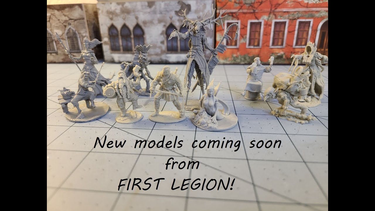 New models coming soon from First Legion! - YouTube