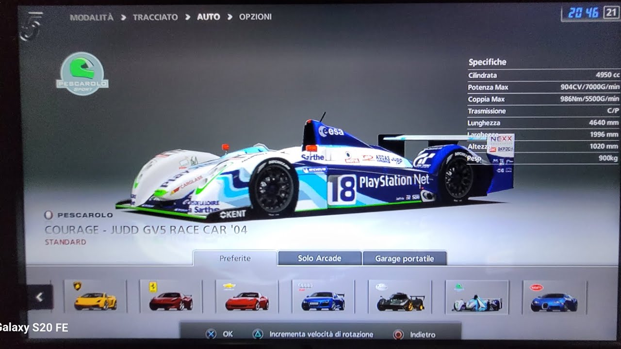 COURAGE JUDD GV5 RACE CAR - Granturismo 5 Playstation 3 - YouTube