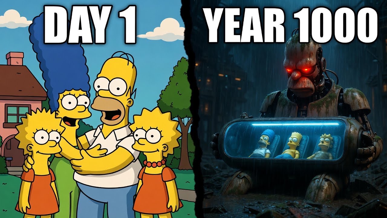 HOMER SIMPSON: 1000 Years of Waiting (Sad Story) 💔 - YouTube