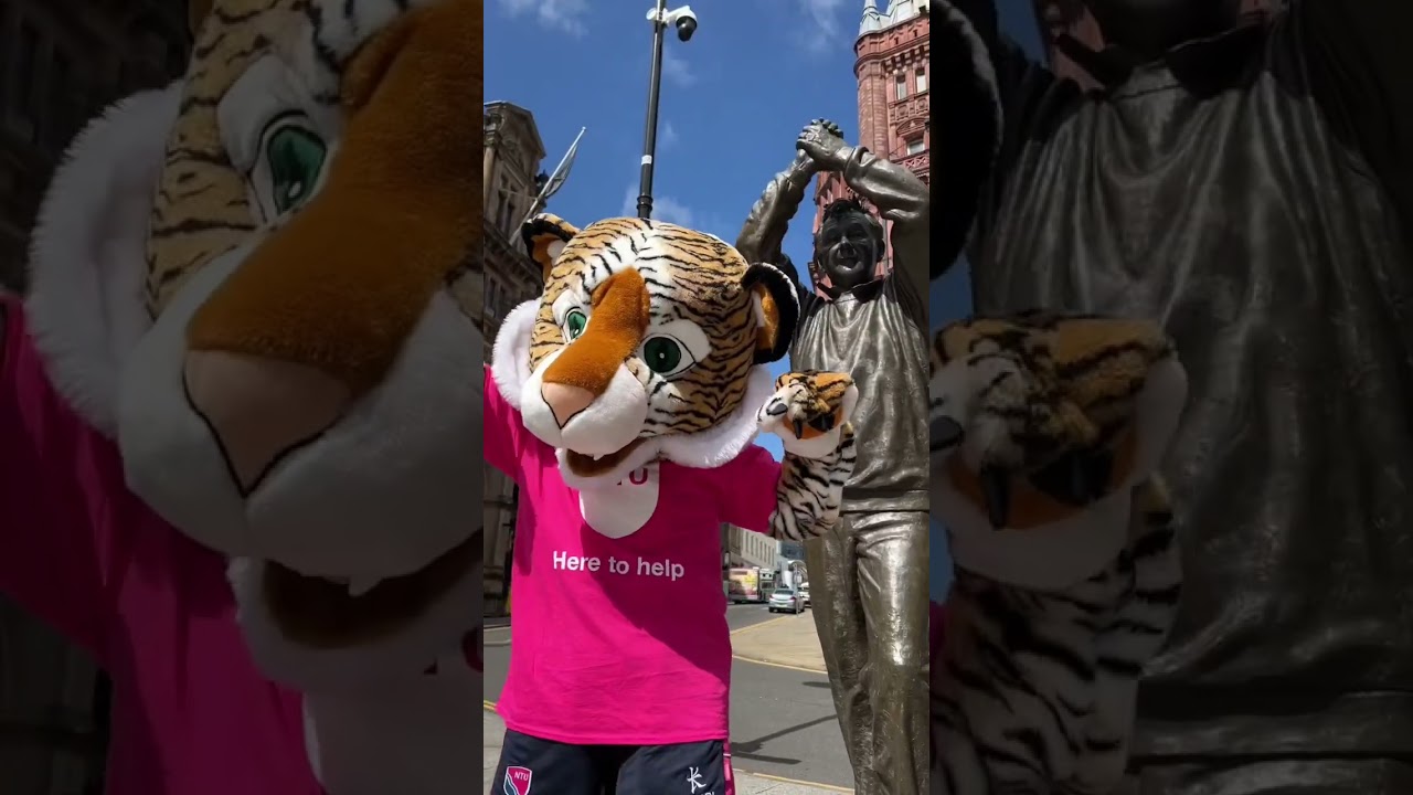 See the sights of #Nottingham with Trent Tiger! 🐯🙌 - YouTube
