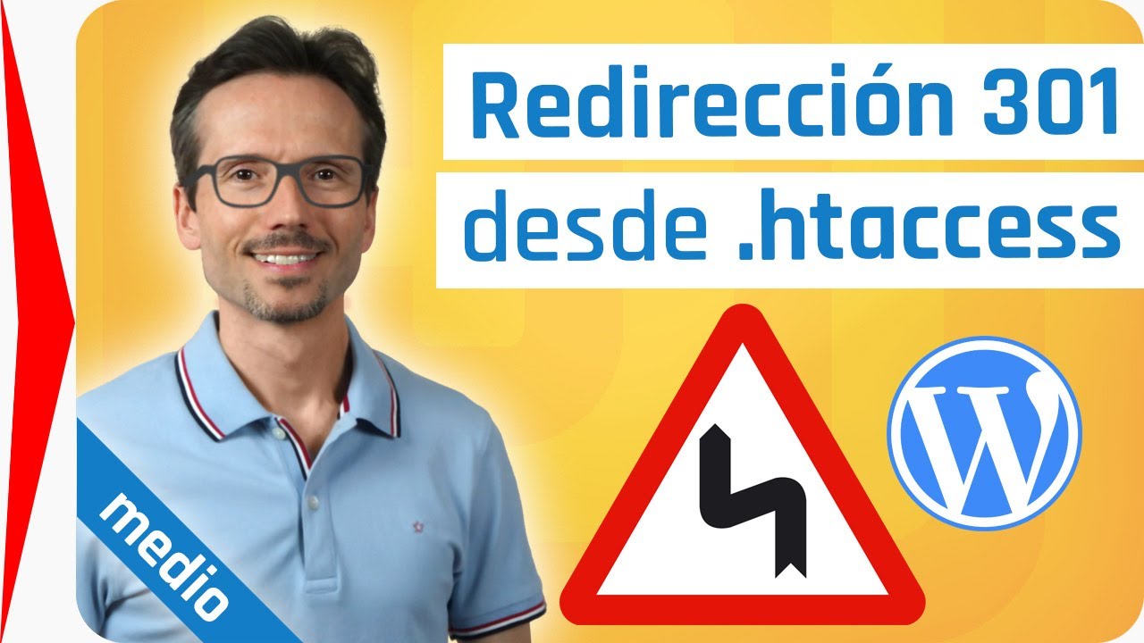 Modificar htaccess WordPress | REDIRECCIÓN 301 - YouTube