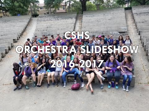 CSHS Orchestra Slideshow 2016-2017 - YouTube