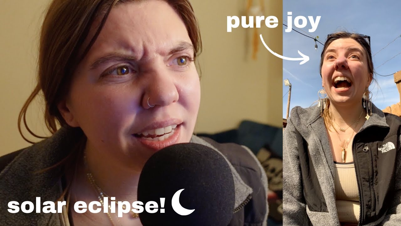 ASMR My Solar Eclipse Experience & Crazy Myths About the Moon! - YouTube