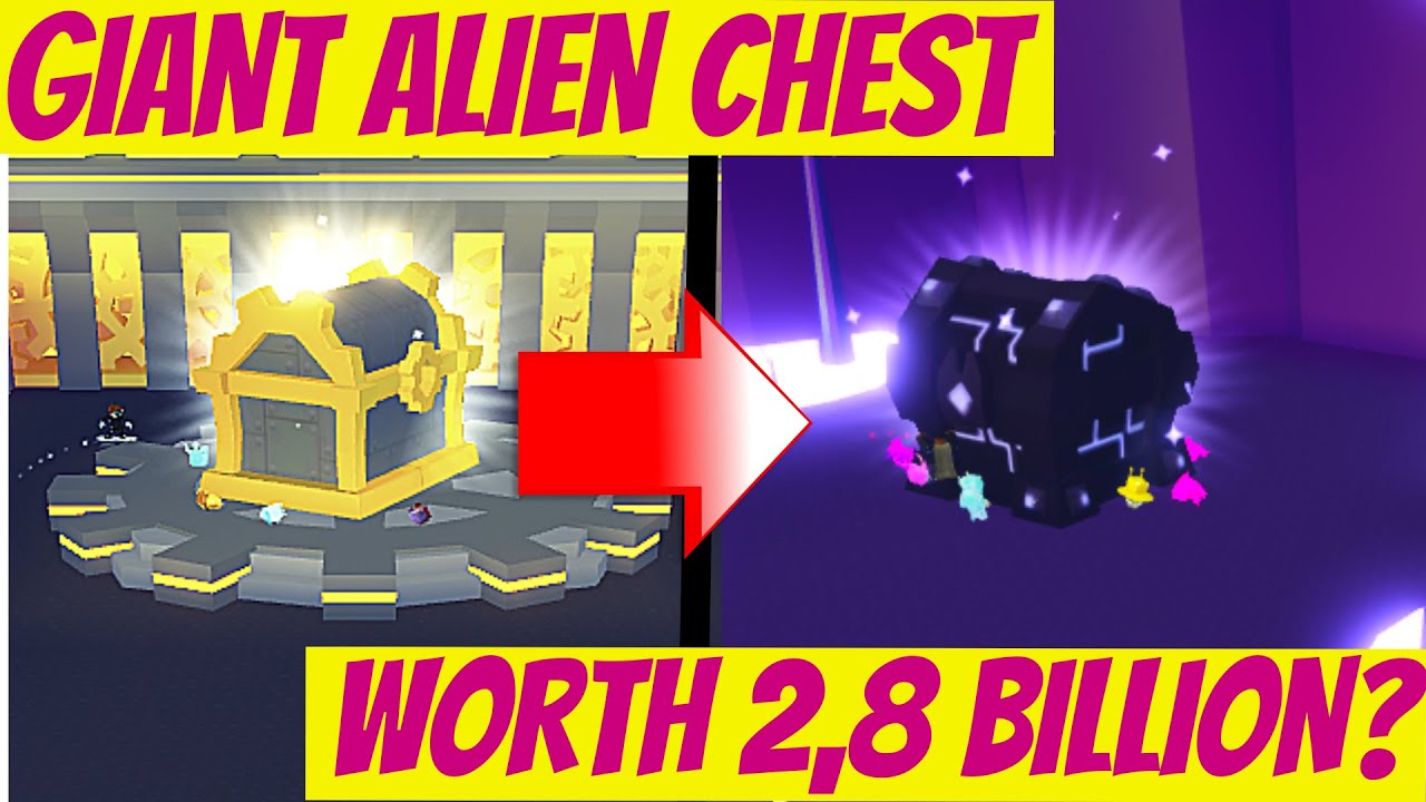 Should You Unlock The GIANT Alien Chest for 2.8 Billion Coins?? - YouTube