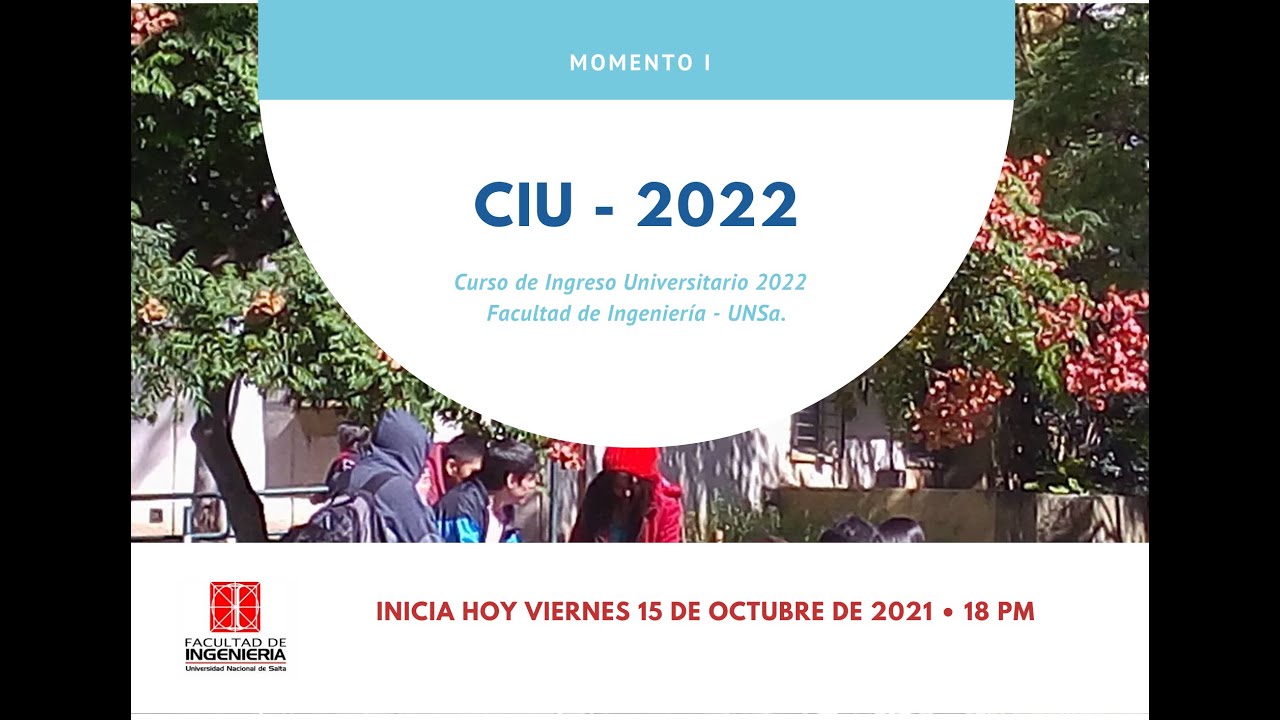 CIU 2022 - Momento I - 15/10/2022 - YouTube