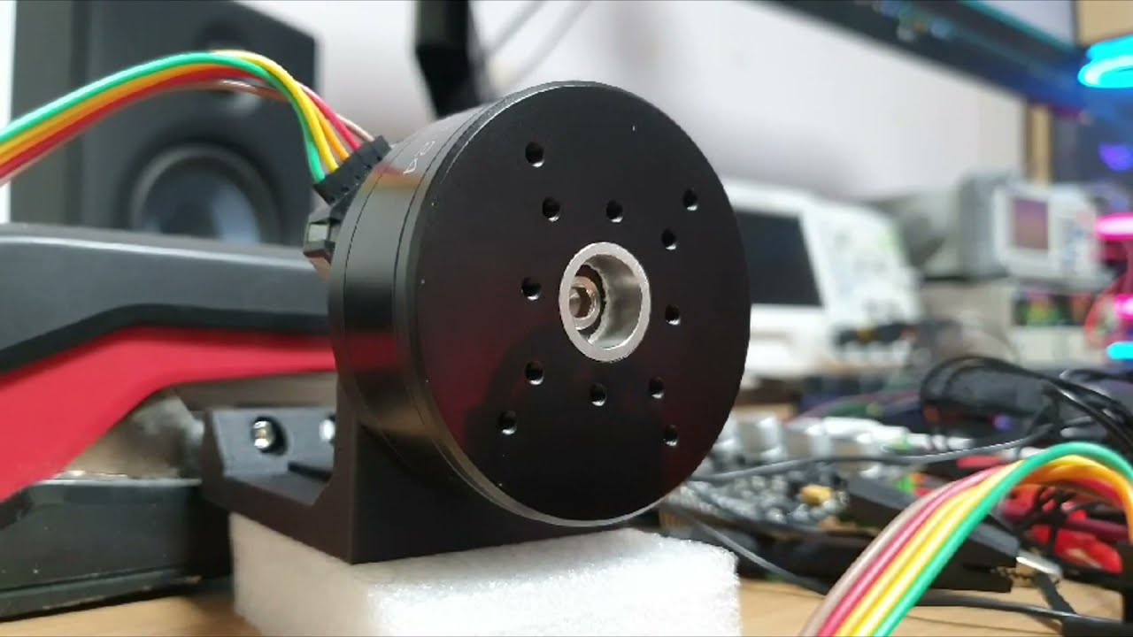 SimpleFOC step/direction test - YouTube