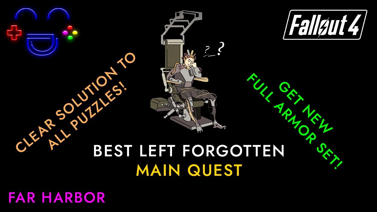 Best Left Forgotten | Far Harbor | Fallout 4 Guide - YouTube