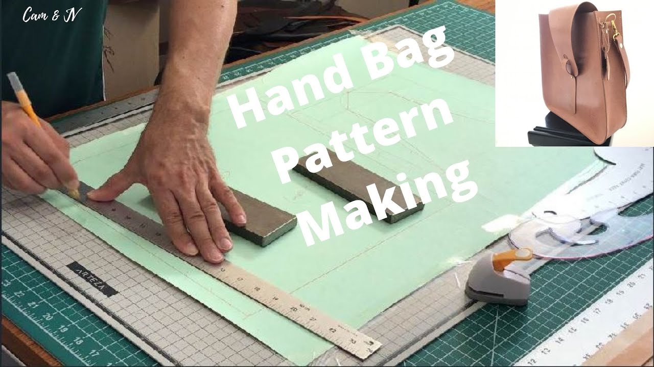 Tote Bag Pattern Making - YouTube