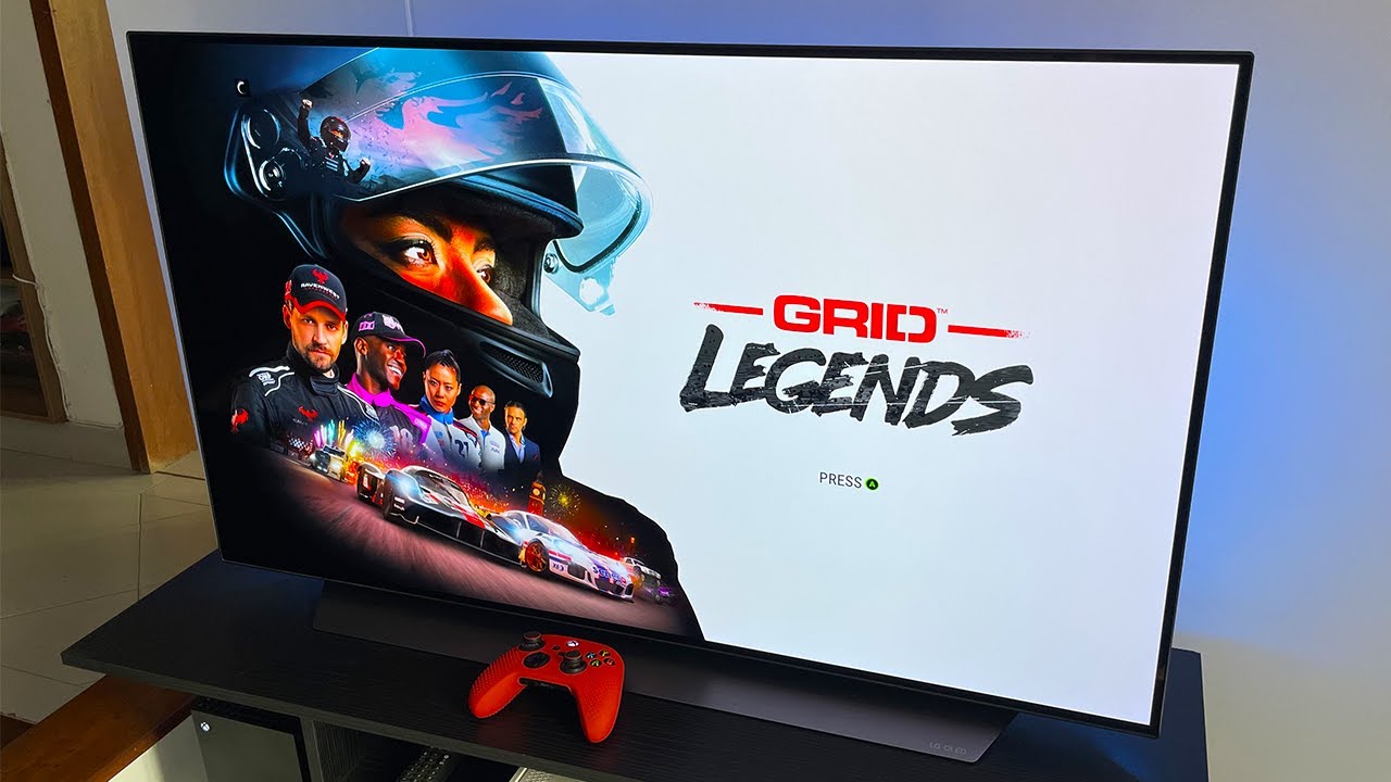 Lg Oled C2 + Grid Legends XBOX SERIES X Gameplay 4K 120 Hz - YouTube