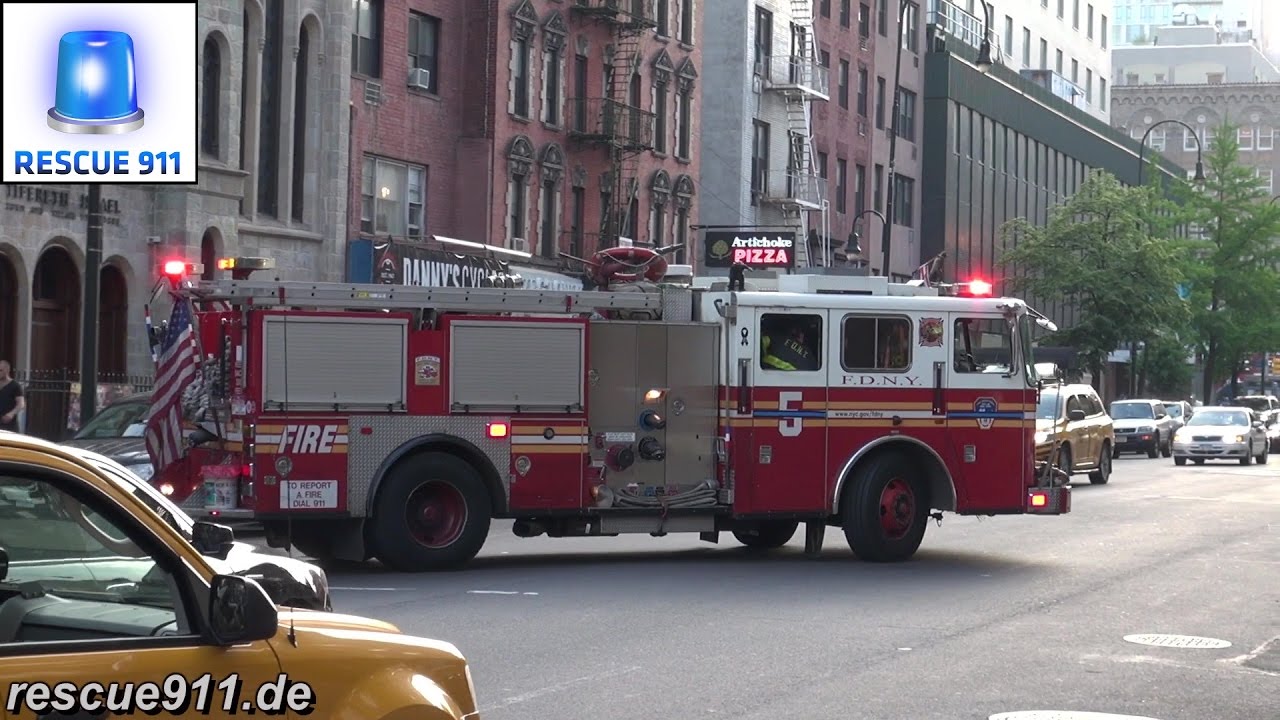 FDNY Engine 5 - YouTube