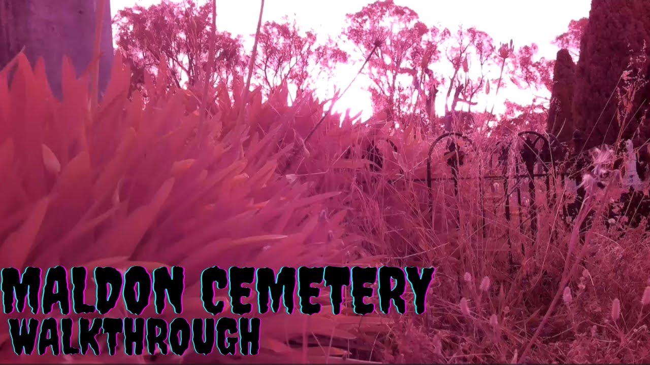 Maldon Cemetery Walkthrough | scarEd investigatoins - YouTube