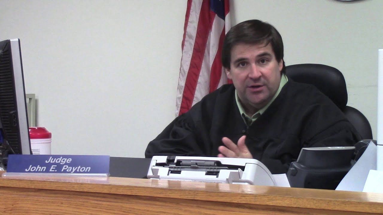 Judge John Payton Speaks about Truancy - YouTube