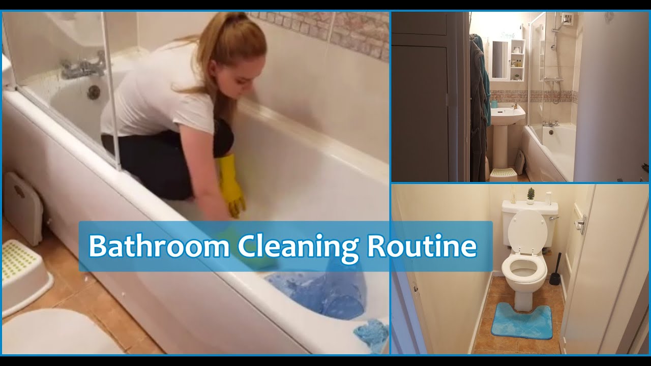 Bathroom Cleaning Routine - YouTube