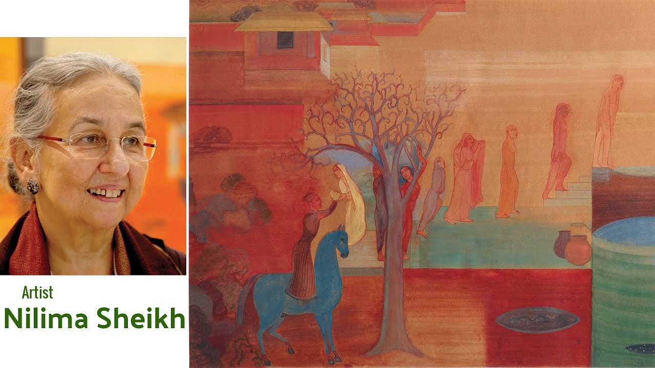 Artist Nilima Sheikh's Paintings | WAA - YouTube