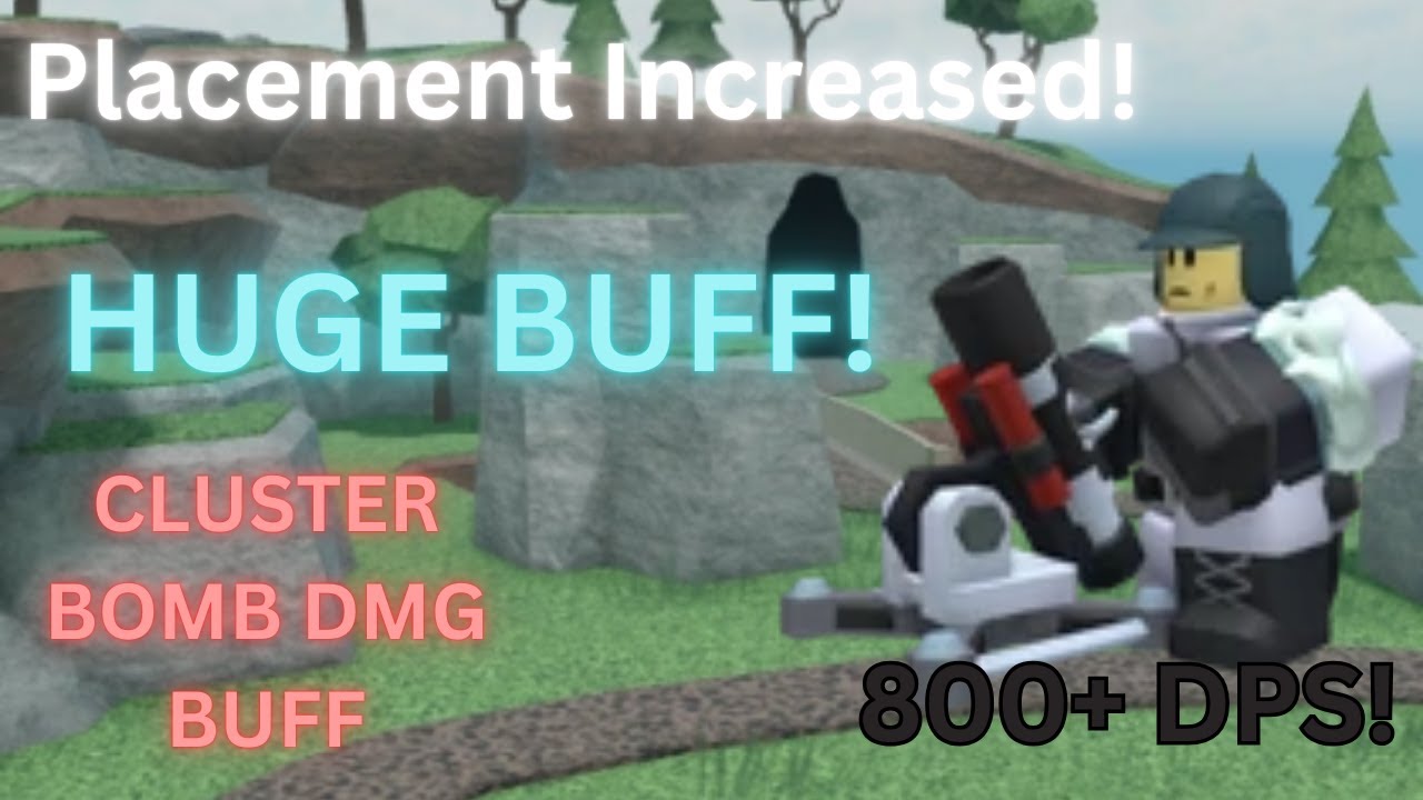 MORTAR GOT A HUGE BUFF | BEST CROWD CONTROL TOWER | Roblox TDS - YouTube