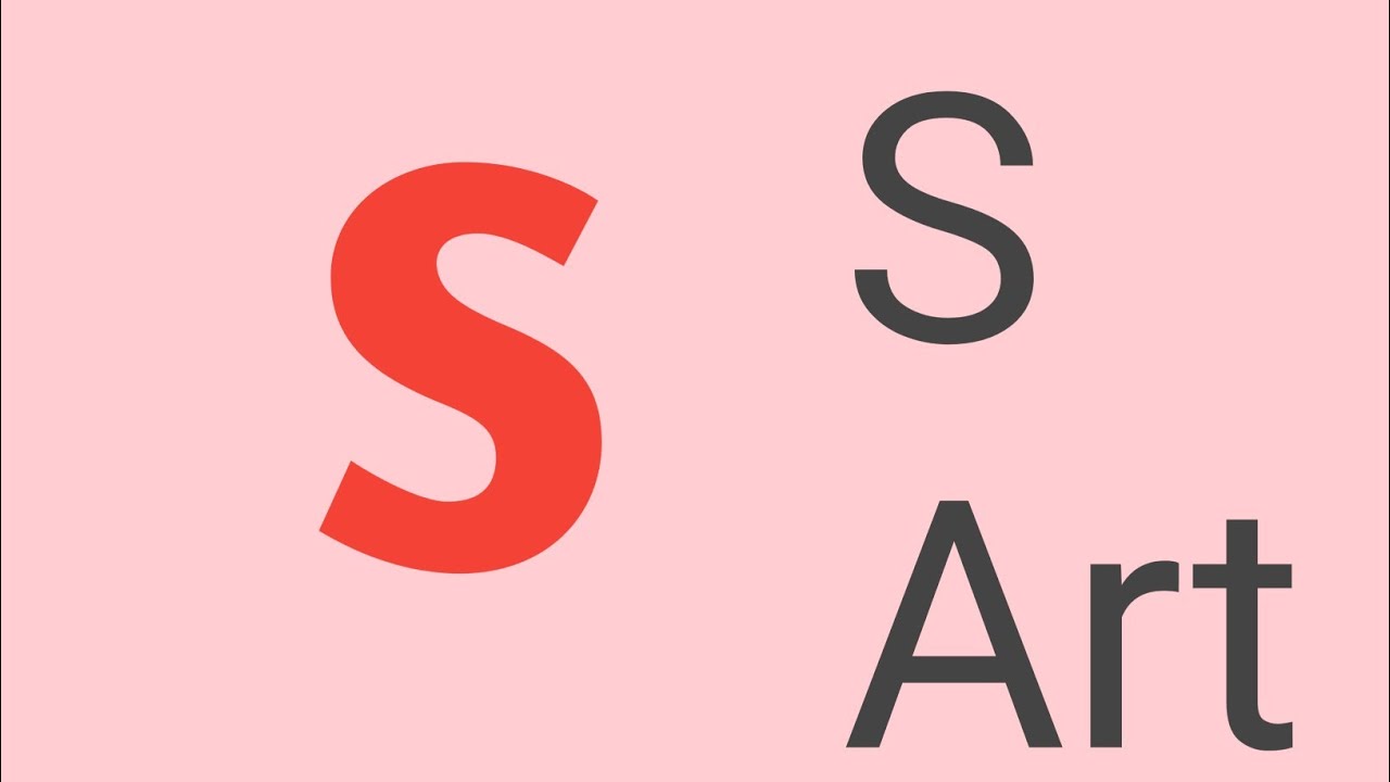 How To Draw S Letter From llll😊 - YouTube