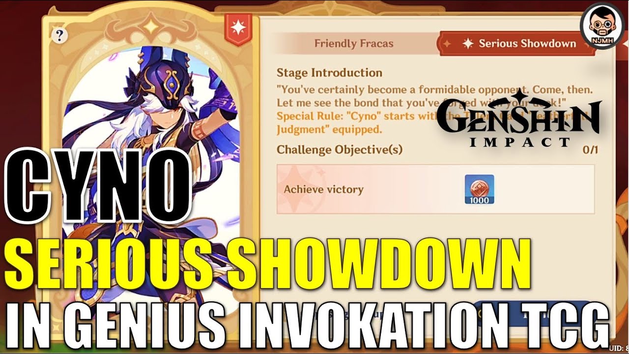 How to defeat Cyno in Serious Showdown TCG Duel? | Genius Invokation ...
