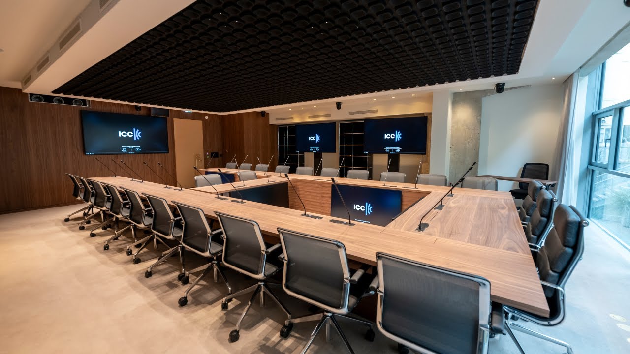 Inside the ICC Hearing Centre in Paris - YouTube