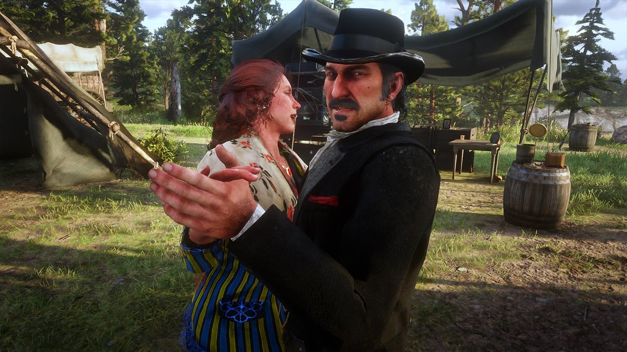 Miss O'Shea Dance with Me Red Dead Redemption 2 - YouTube