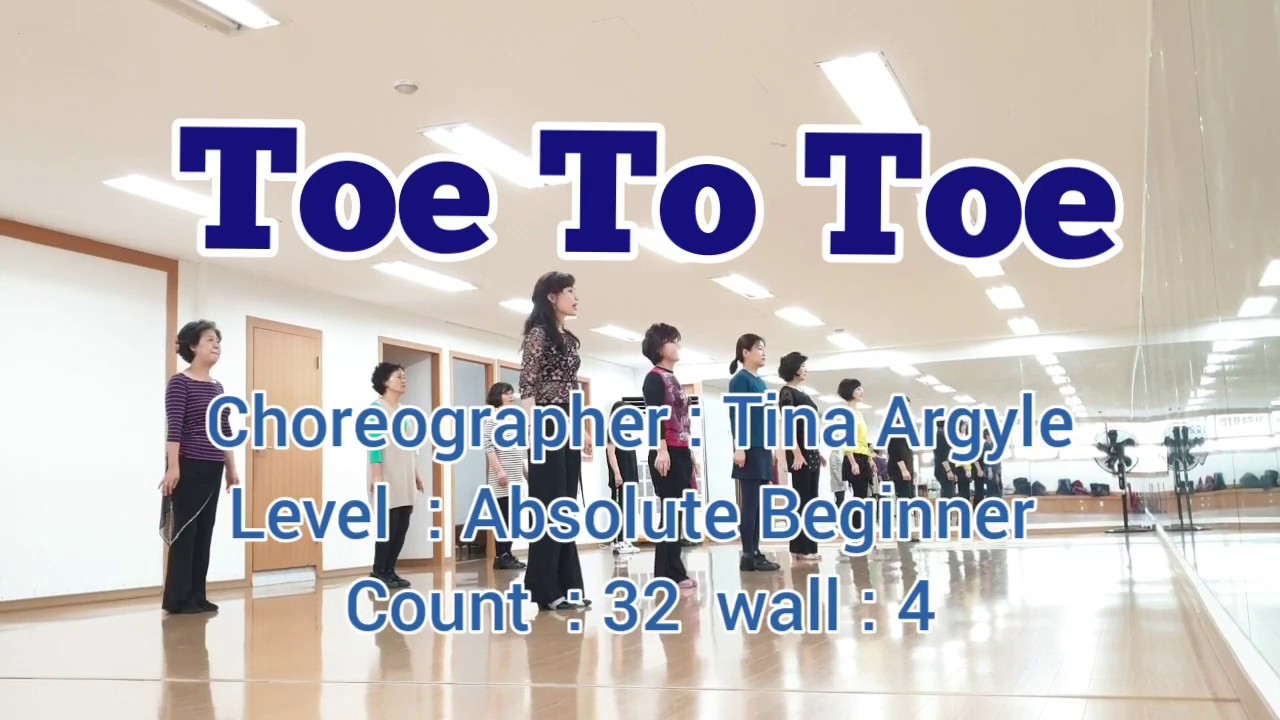 Toe To Toe - Linedance (Beginner) - YouTube