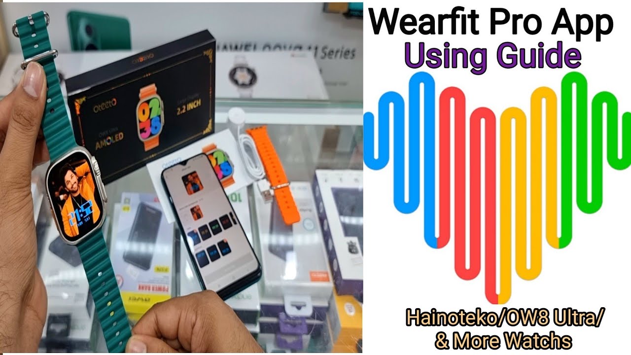 Oteeto OW8 Ultra Smart Watch | Features | Connection Guide | Add Custom ...