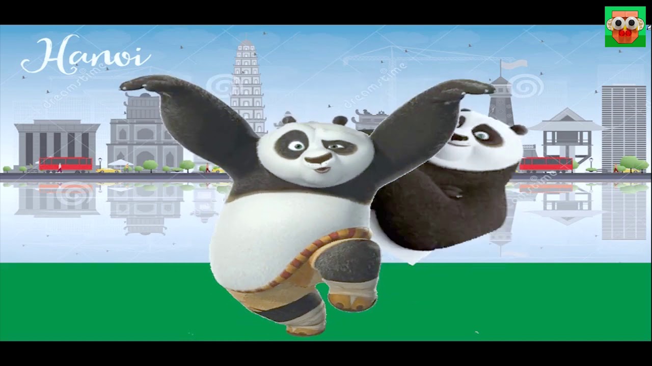 Dancing panda, panda po dance for kids - YouTube