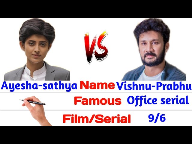 Vijay Tv Office Serial Vishnu