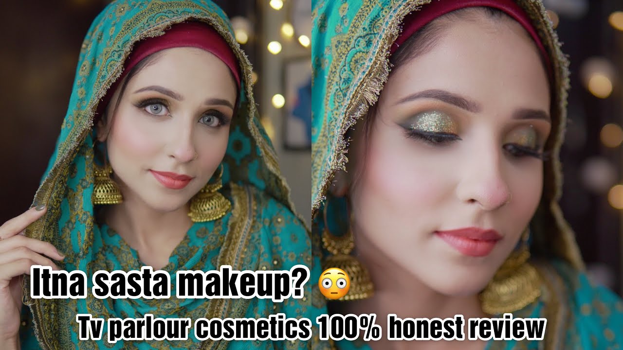Learn heavy glam makeup with most affordable TV parlour cosmetics ...