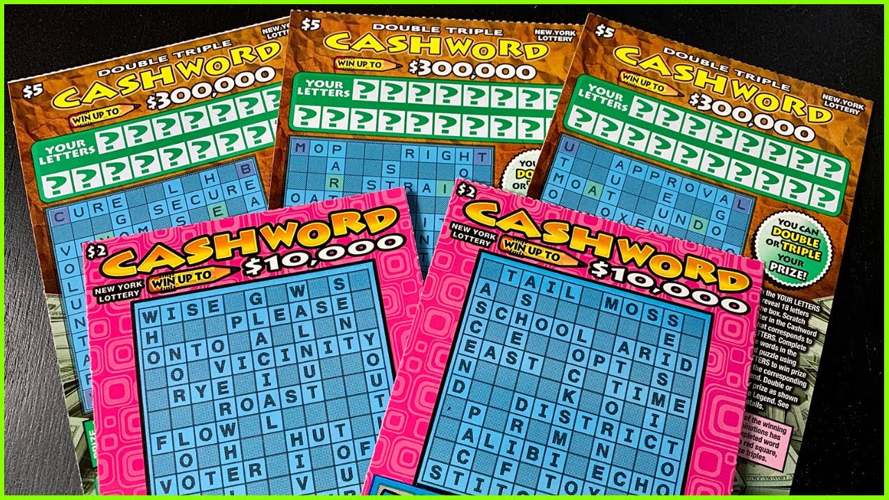 Cashword Wednesday! | New York Lottery Scratch Off Tickets - YouTube